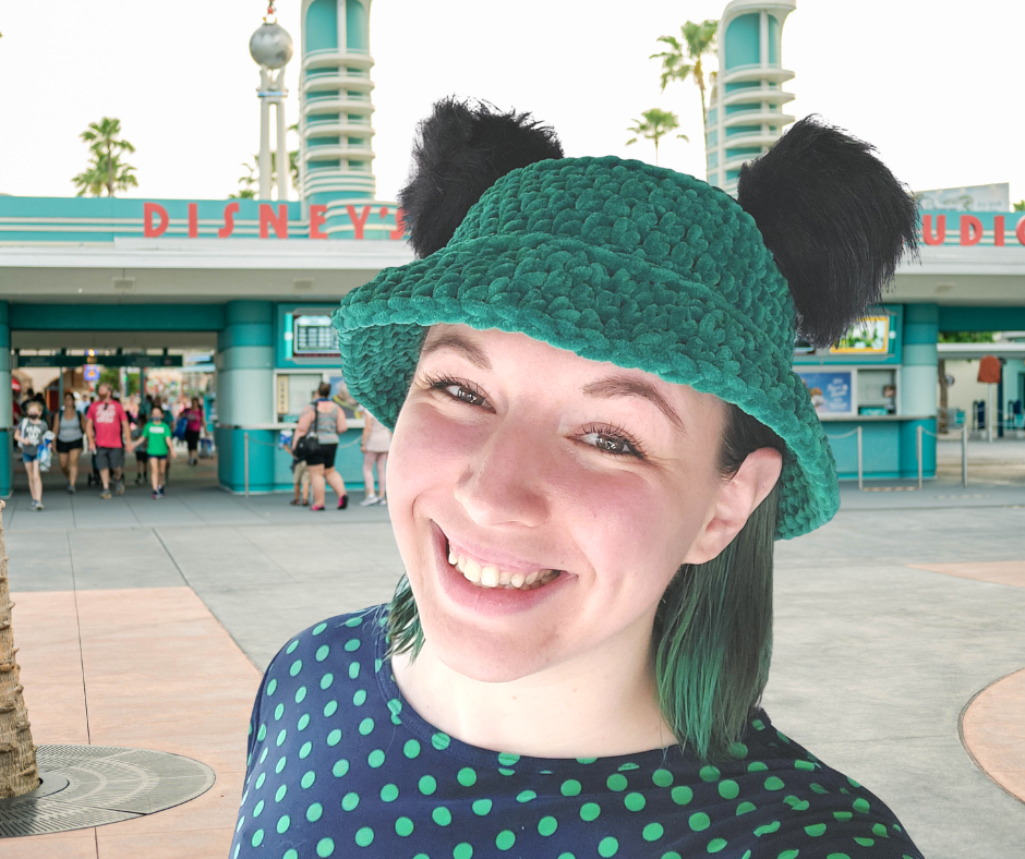 How to Crochet a Bucket Hat with Chenille Yarn - Nine Inspired